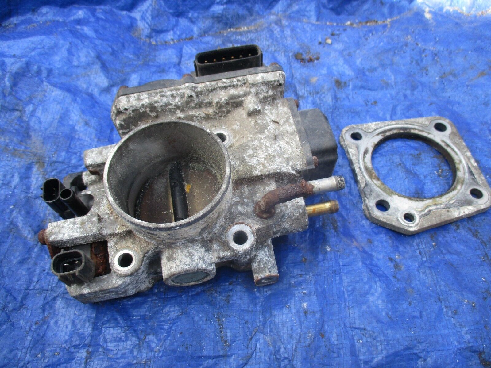 05-06 Honda CRV K24A1 throttle body assembly OEM engine motor K24A base ...