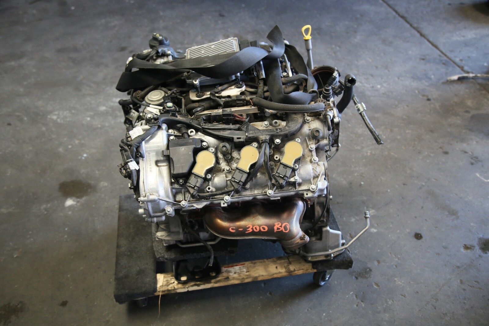 2009 MERCEDES-BENZ C300 ENGINE MOTOR LONG BLOCK ASSEMBLY K7769 - Engines
