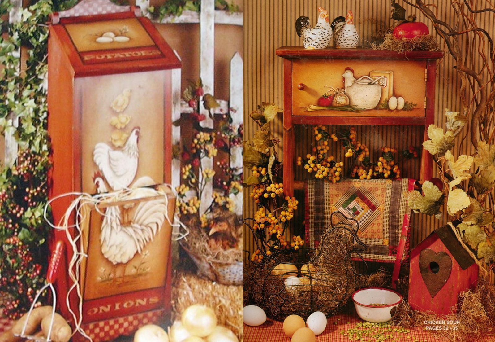 Tole Decorative Painting Country Primitives 5 Maxine Thomas Book Noah's ...