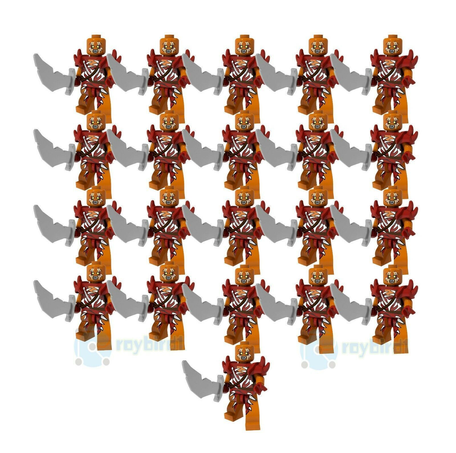 21pcs Gundabad Orcs Mordor Orc Army The Hobbit Lord of the Rings Minifigures Toy - Building Toy ...