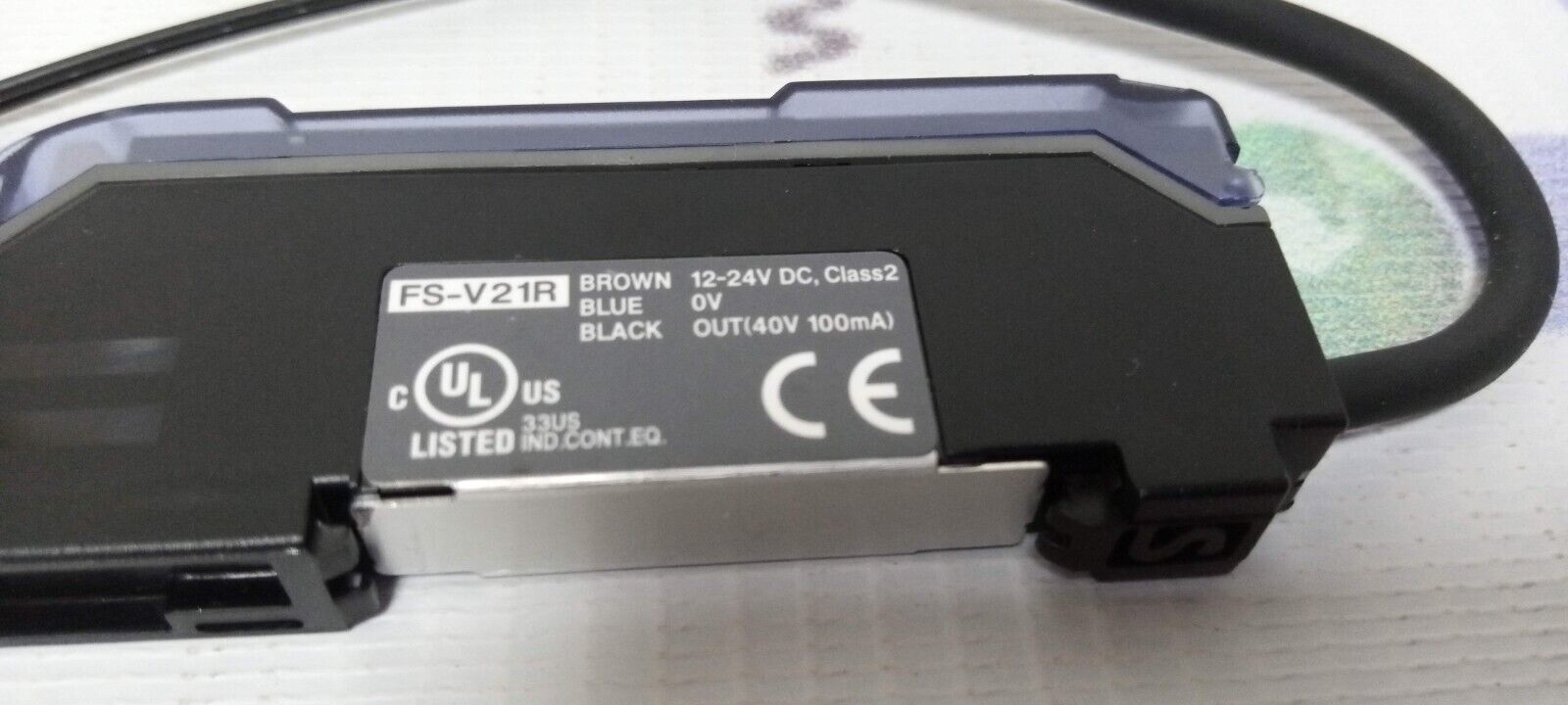 Keyence FS-V21R Photoelectric Fiber Optic Amplifier FSV21R - Fiber ...