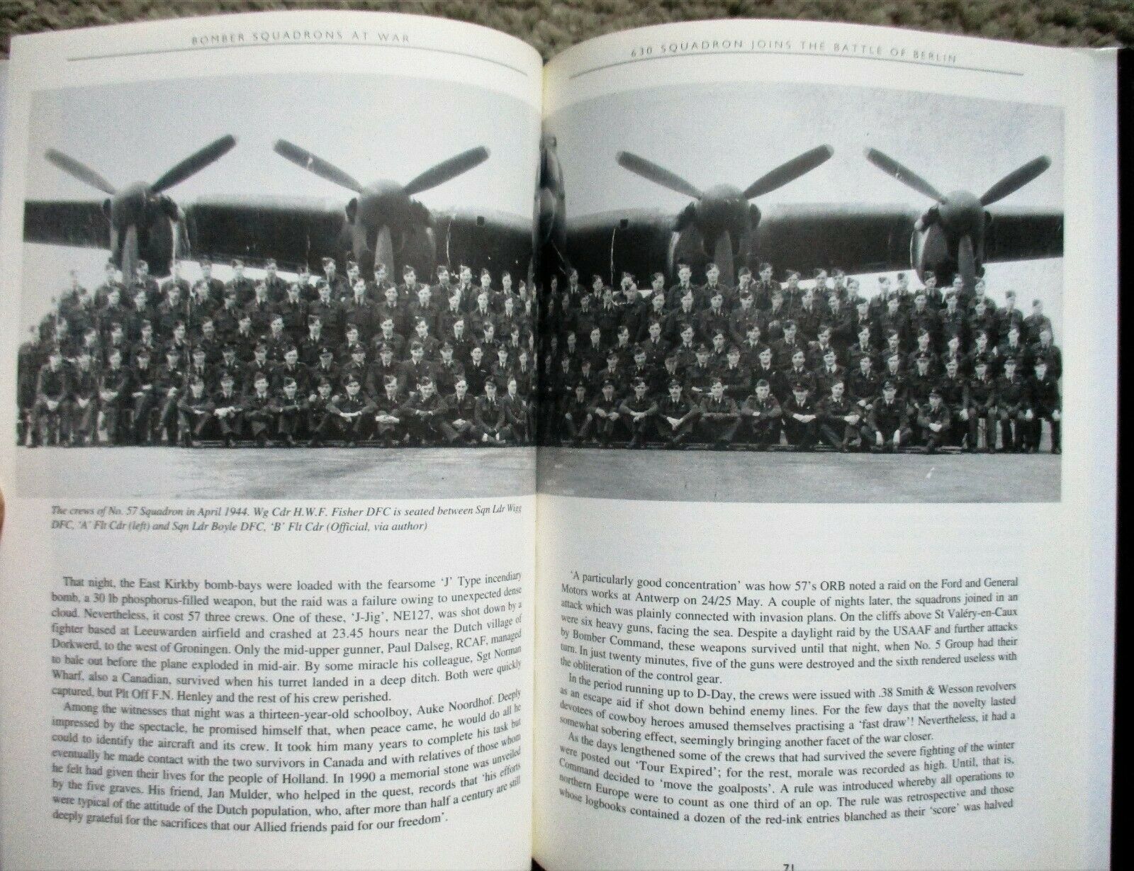 BOMBER SQUADRONS AT WAR (1997) Geoff D. Copeman- Nos 57 and 630 ...
