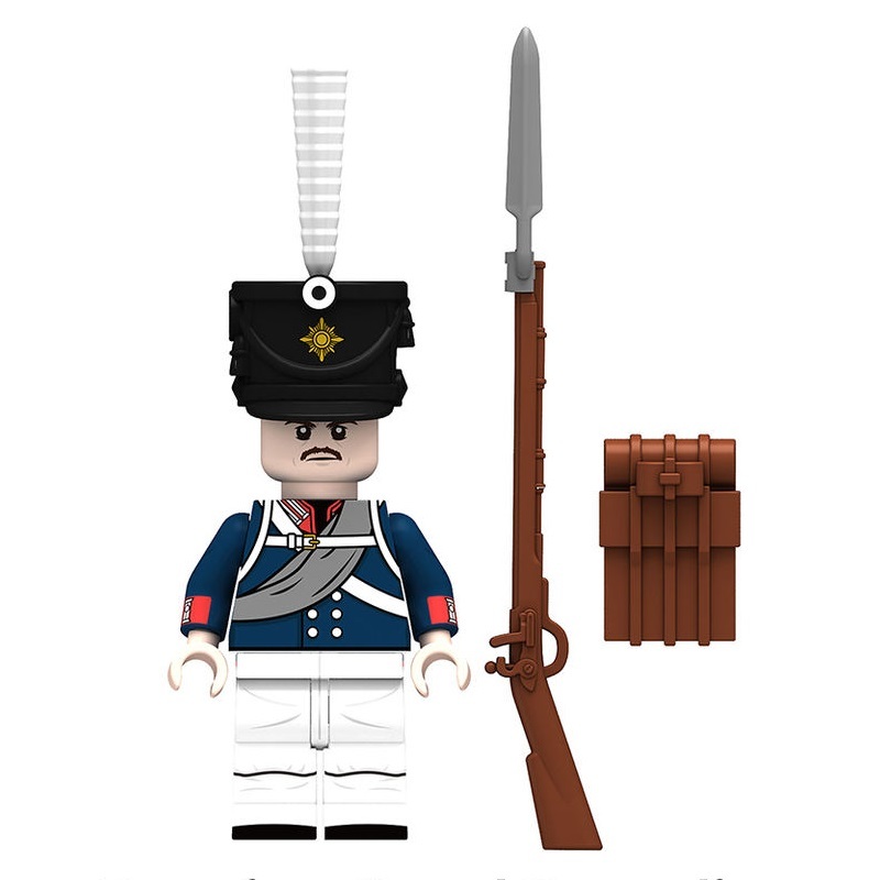 Prussian Grenadier Napoleonic Wars Minifigures Building Toys - Building ...