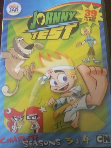 Johnny Test: The Complete Seasons 3 & 4 (DVD, 2011, 4-Disc Set) - Brand ...