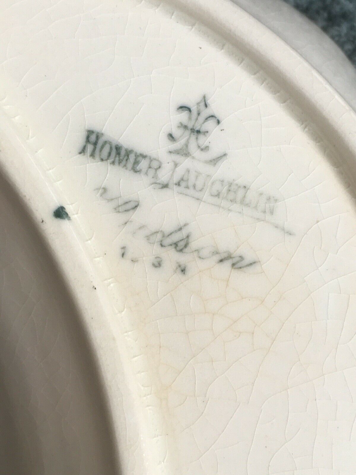 RARE 3 HOMER LAUGHLIN HUDSON BONE DISH VINTAGE - Pottery & Glass