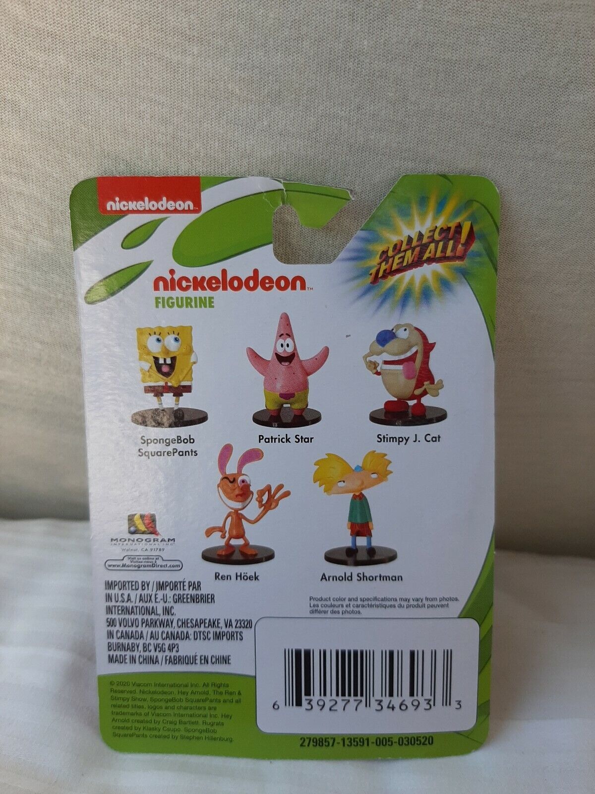 Nickelodeon Stimpy J. Cat Figurine Collectible Cake Topper- NEW ...