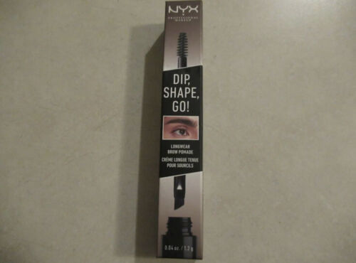 NYX Dip Shape Go Longwear Brow Pomade DSGLB05 Ash Brown - Eyebrow Liner ...