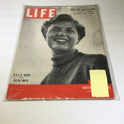VTG Life Magazine November 27 1950 - UCLA Queen Allyn Smith, Mystery ...