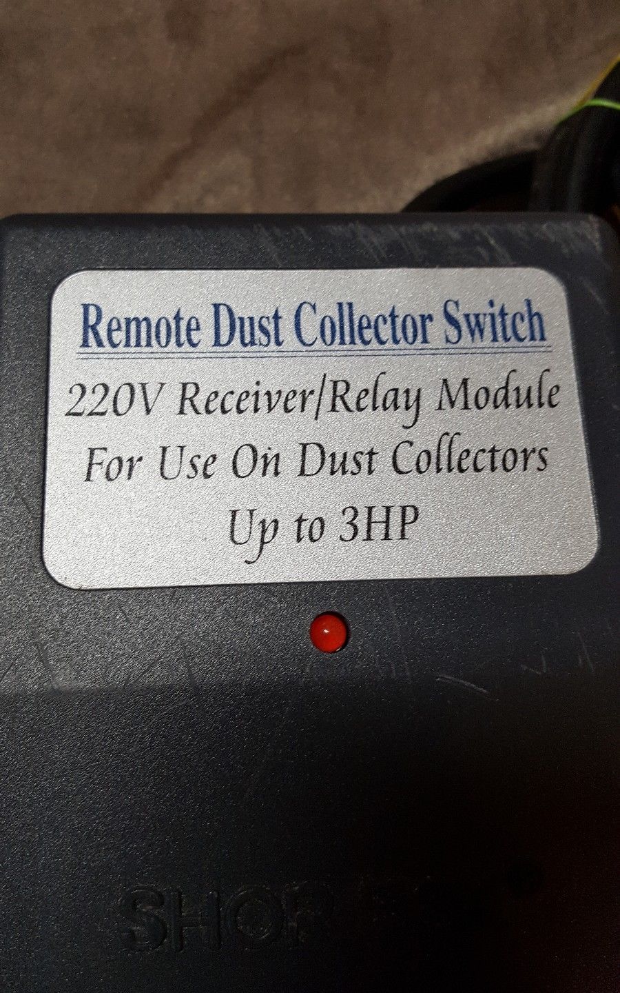 Wireless Remote Dust Collector 220 volts up to 3 HP - Woodworking Supplies