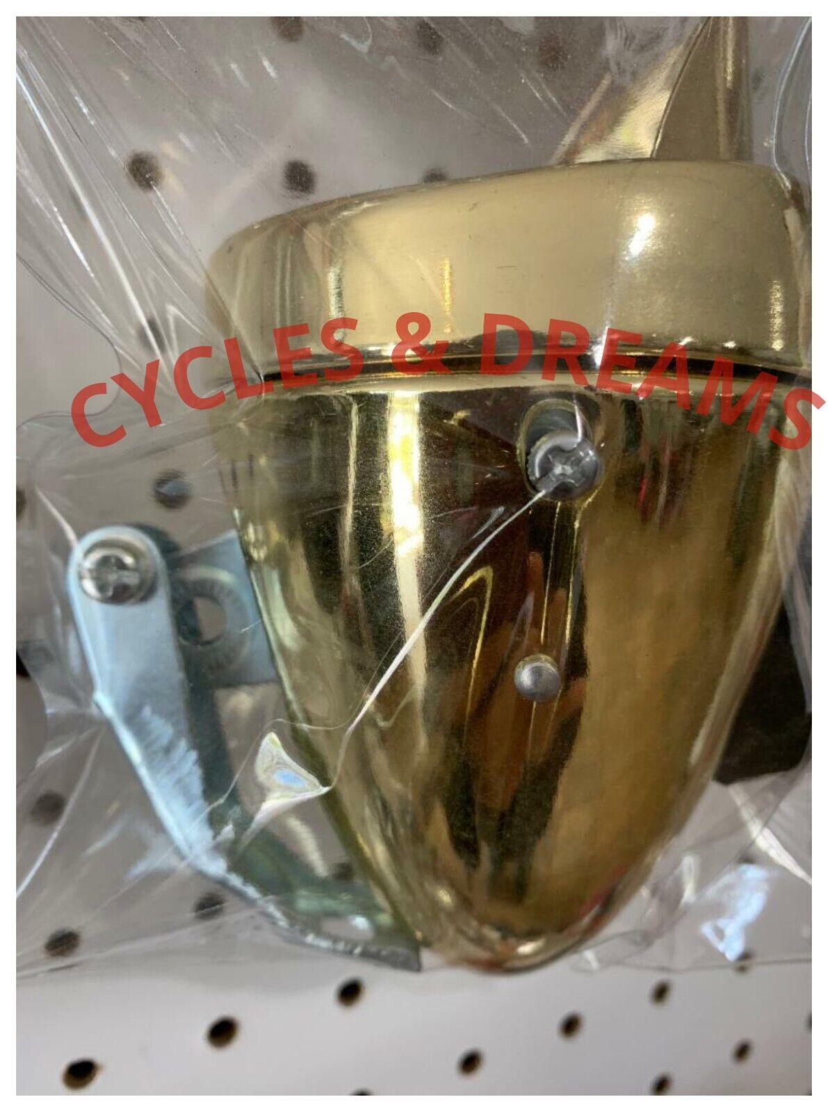 GOLD VINTAGE LOWRIDER CLASSIC BULLET LIGHT 7-LED W/VISOR, LOWRIDR ...