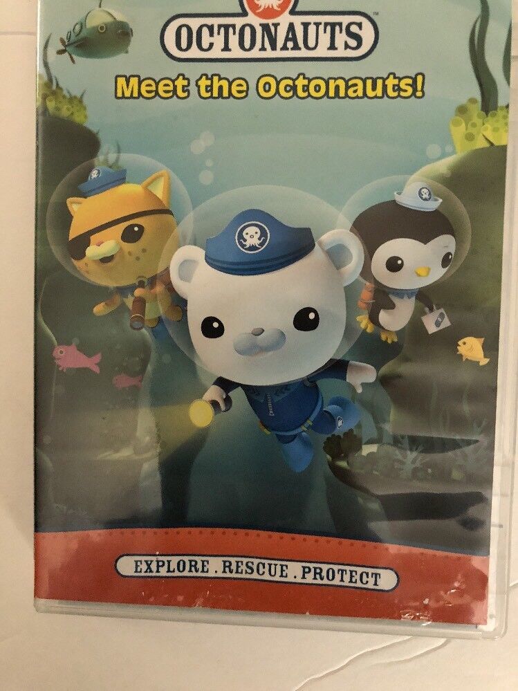 the Octonauts:Meet the octonauts!(DVD 2013)TESTED-RARE VINTAGE-SHIP N ...