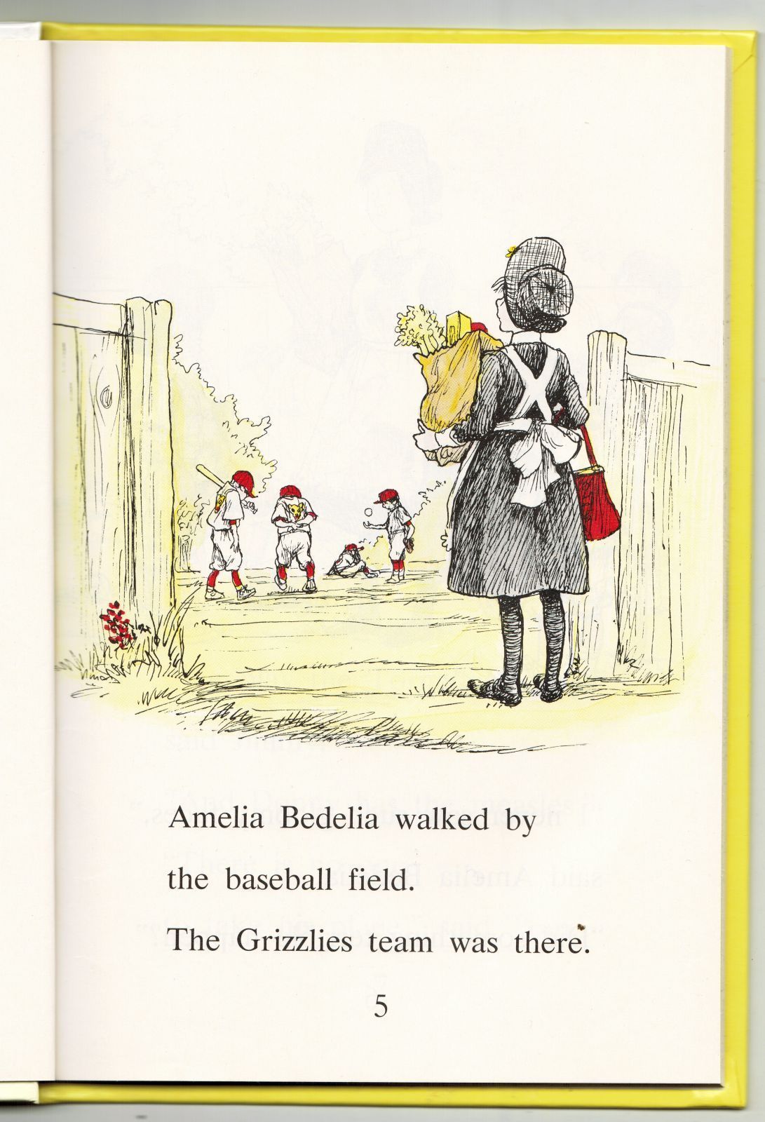 1972 I CAN READ Weekly Reader Play Ball Amelia Bedelia Peggy Parish HC ...