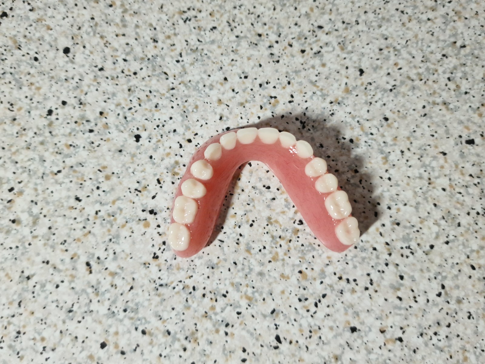 Full Upper Denture/False Teeth,Horseshoe/No Palate Design, Brand new ...