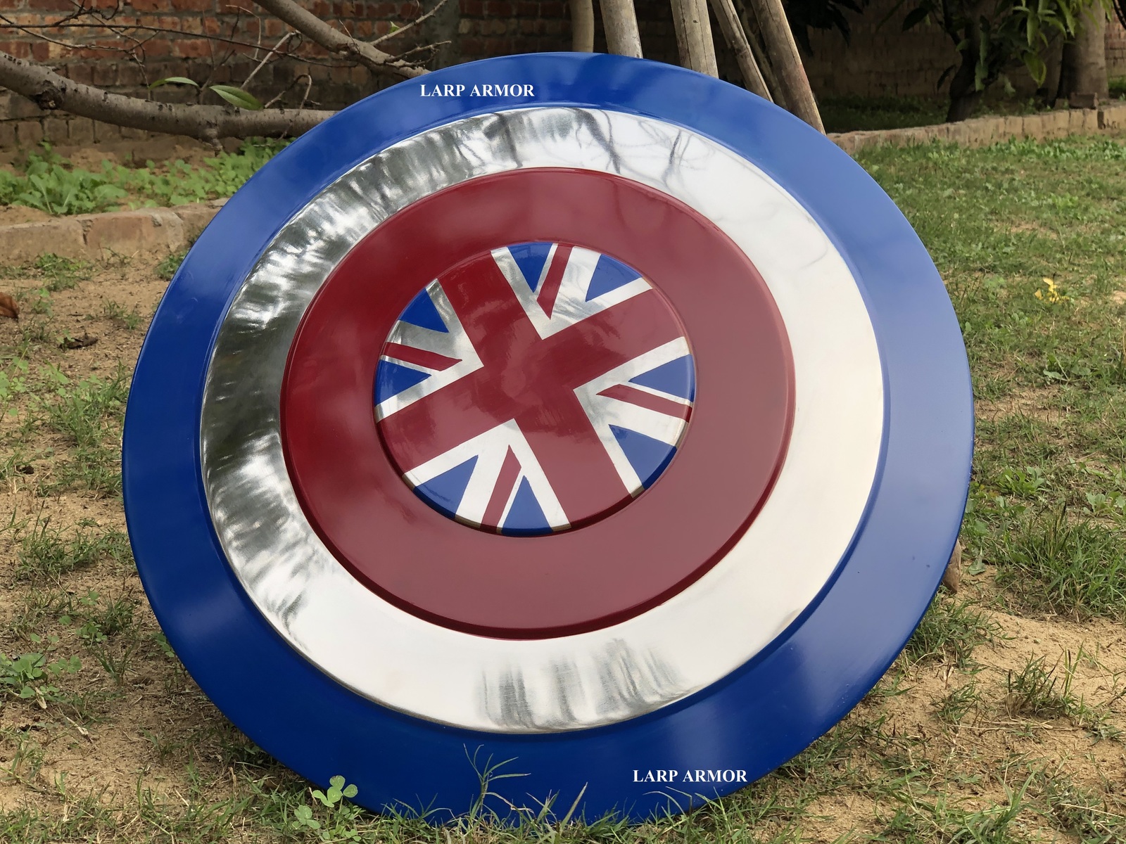 Captain Carter Shield Metal Prop Replica LARP Combat Medieval Rolplay ...