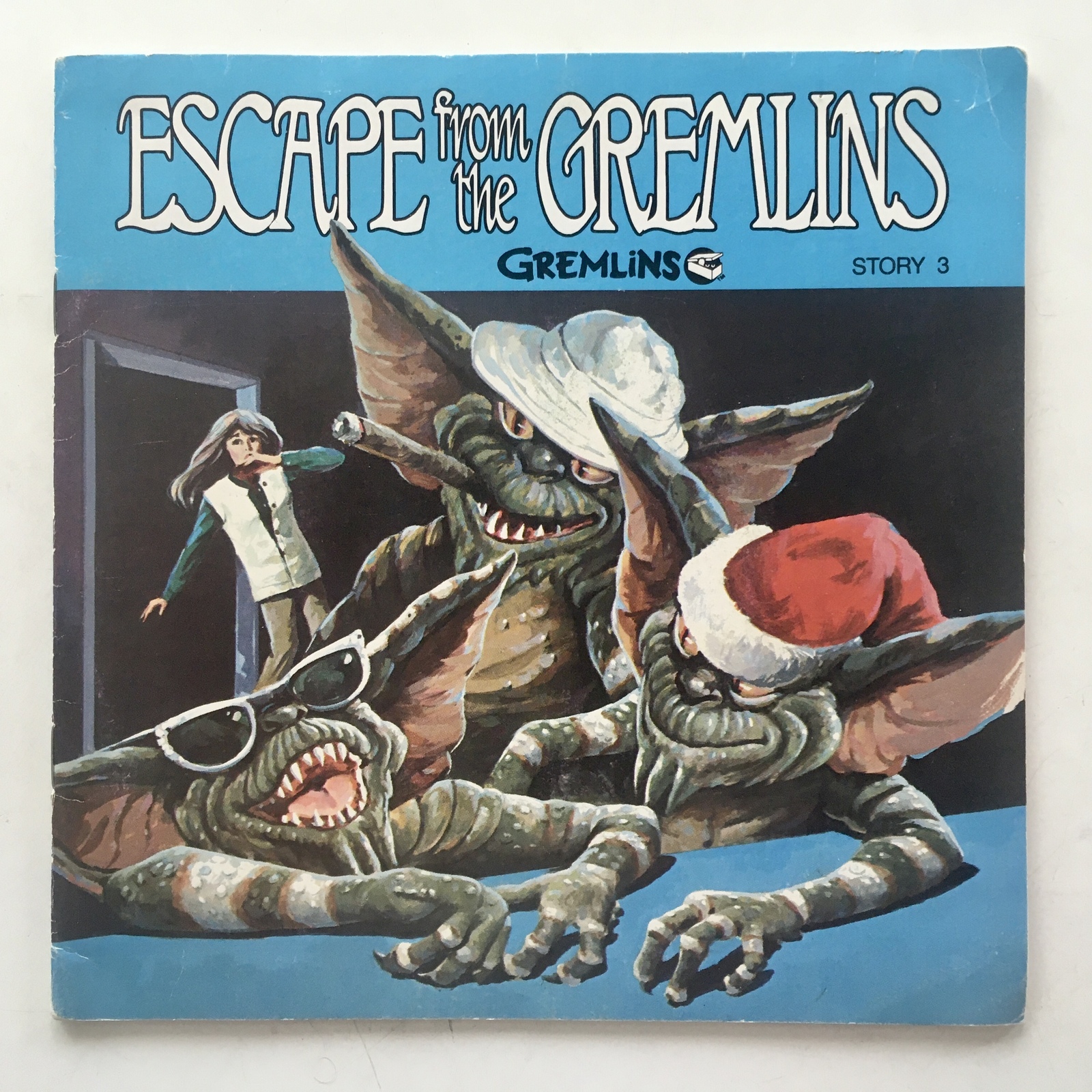 Gremlins Story 3 - Escape from the Gremlins 7' Vinyl Record / Book ... Gremlins Story 3 - Escape from the Gremlins 7' Vinyl Record / Book ...