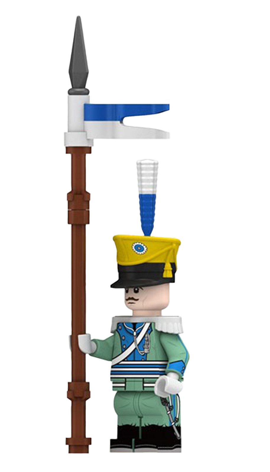 2nd Royal Bavarian Uhlans Napoleonic Wars Custom Minifigure Building ...