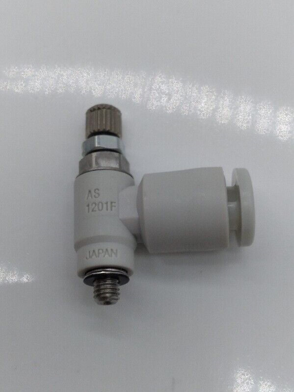 NEW SMC AS1201F-M3-04A Connector Speed Regulation Throttle Valve Lot of 8 - Other Valves & Manifolds