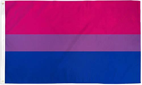 Bi Pride Flag Bisexual Banner Gay Lesbian Lgbt 3x5 Rainbow Festival