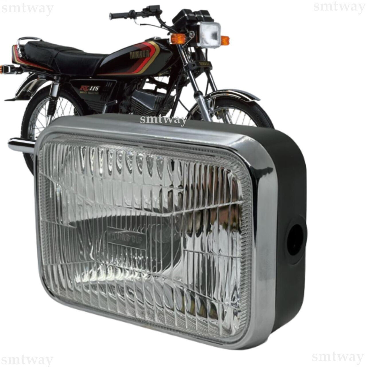 YAMAHA RXS RX SPESIAL RX115 fit YT115 HEAD LAMP HEADLIGHT SET ASSY NOS ...