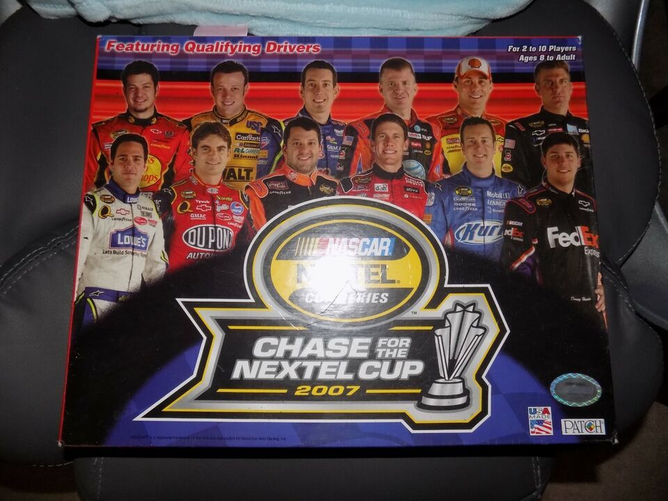 Nascar Board Game Nextel Chase for the Cup 2007 Cup Series by Patch NEW ...