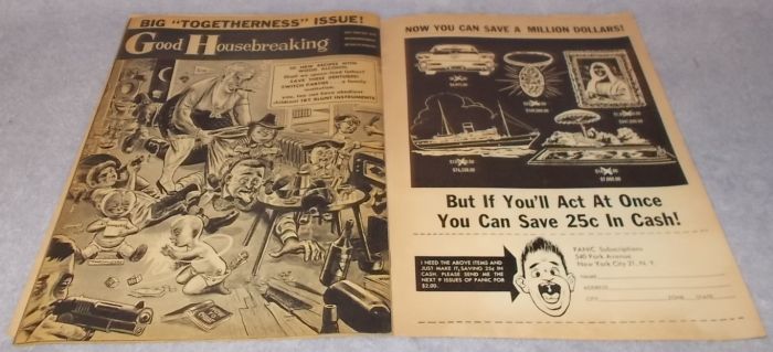 Vintage Panic Comic Satire Humor Magazine July 1958 Vol 1 No 1 Mad ...