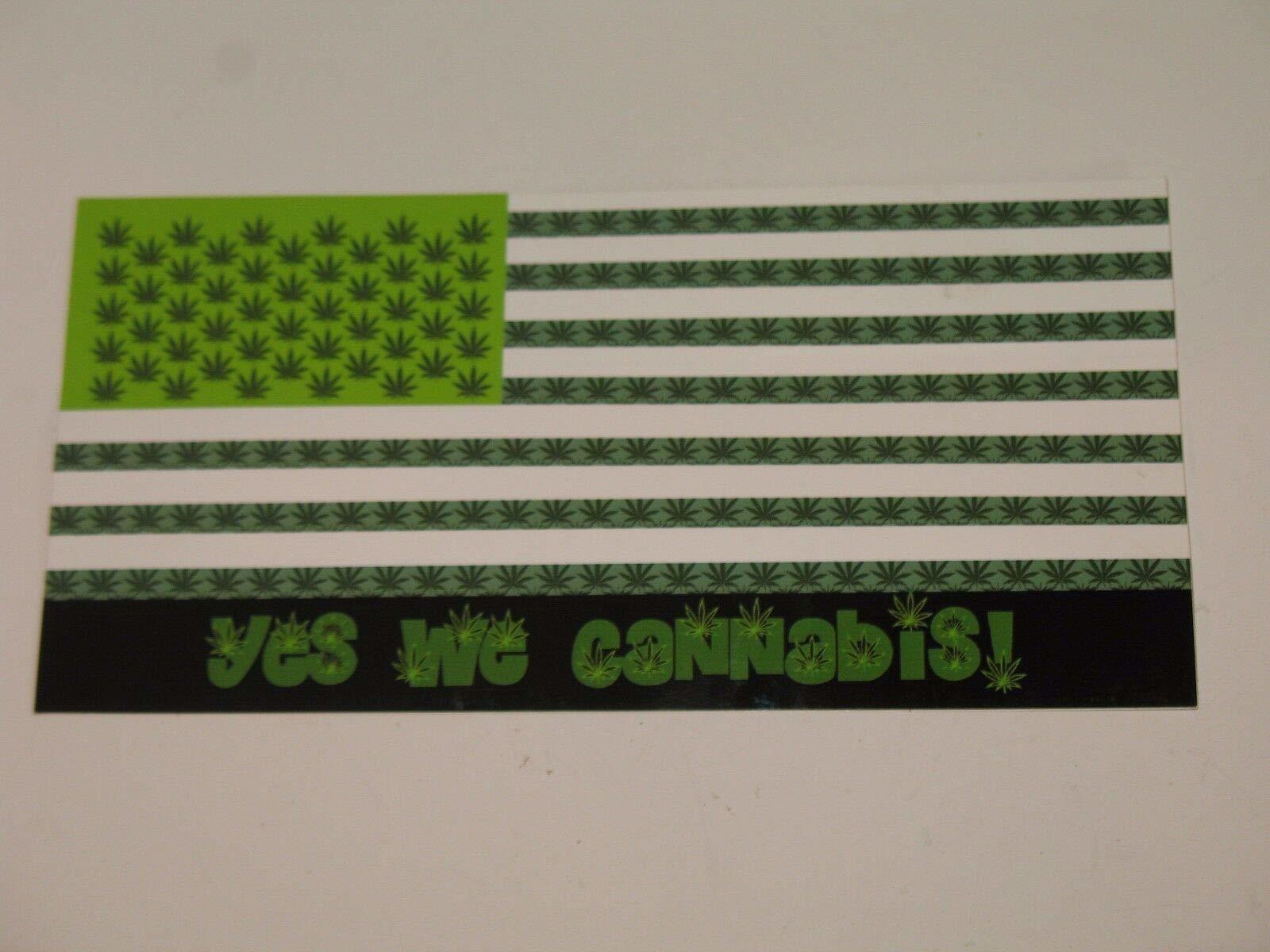 Marijuana Blunt Weed Yes We Cannabis Vinyl Sticker Decal - Decals & Vinyls