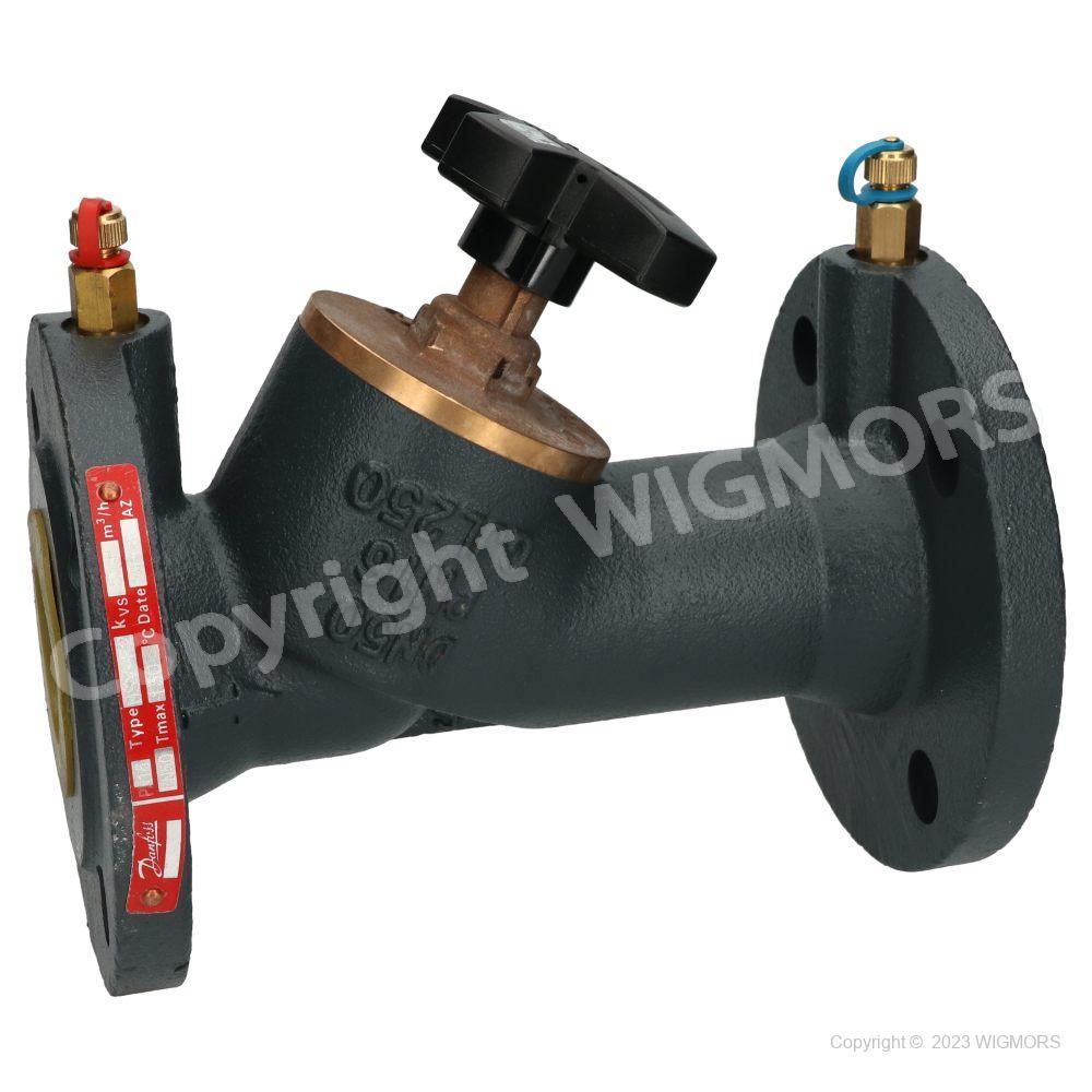 Manual balancing valve with test plugs Danfoss MSV-F2 DN 50 PN16 ...