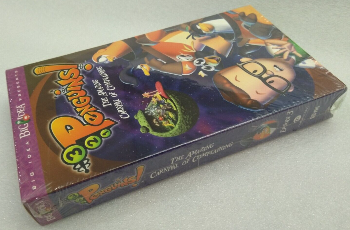VHS 3-2-1 Penguins - The Amazing Carnival of Complaining (VHS, 2001) - VHS Tapes
