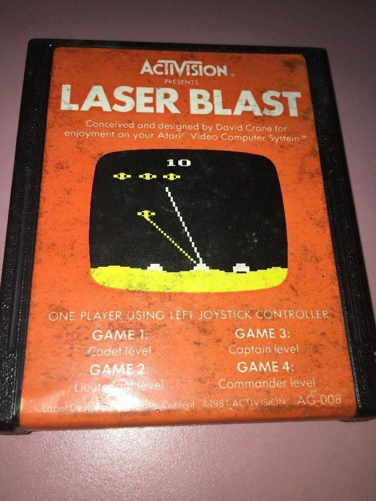 Laser Blast (Atari 2600, 1981) - Video Games