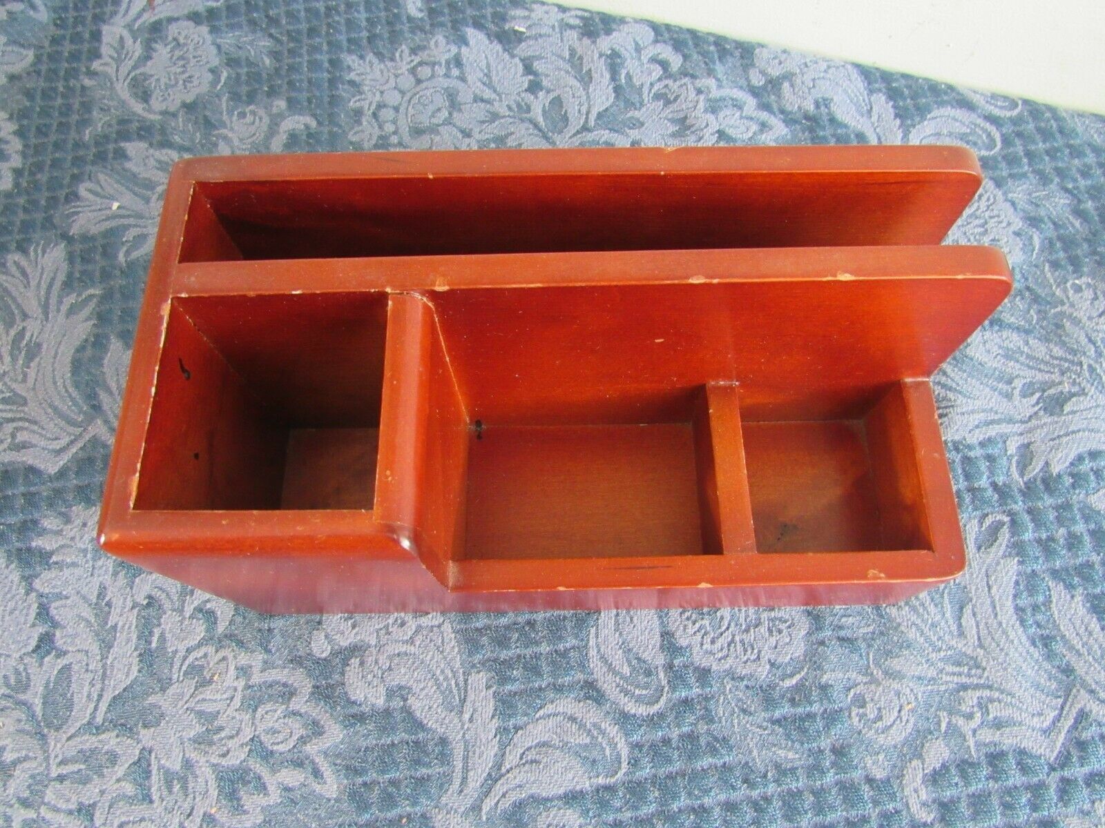 Eldon Desk Organizer Cherry Wood Color 4 Sections - Desk & Drawer ...