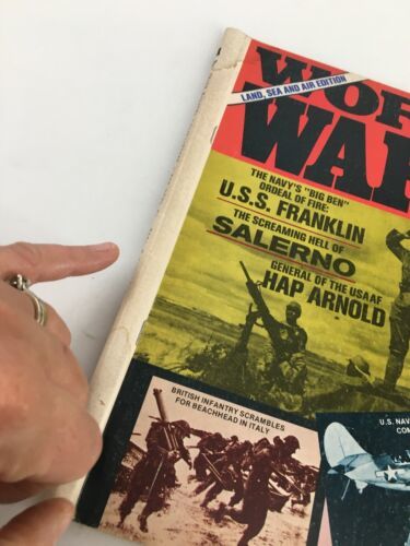 VTG World War II Magazine July 1975 USS Franklin in Agony of Fire No ...