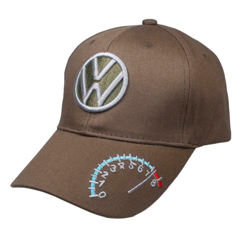 Volkswagen Casquette Baseball Cap Cotton100% Embroidery Black Brow Red ...