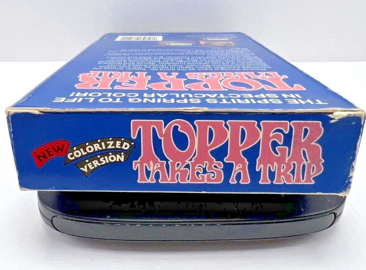 Topper Takes a Trip starring Roland Young (VHS, Colorized Version, 1987 ...