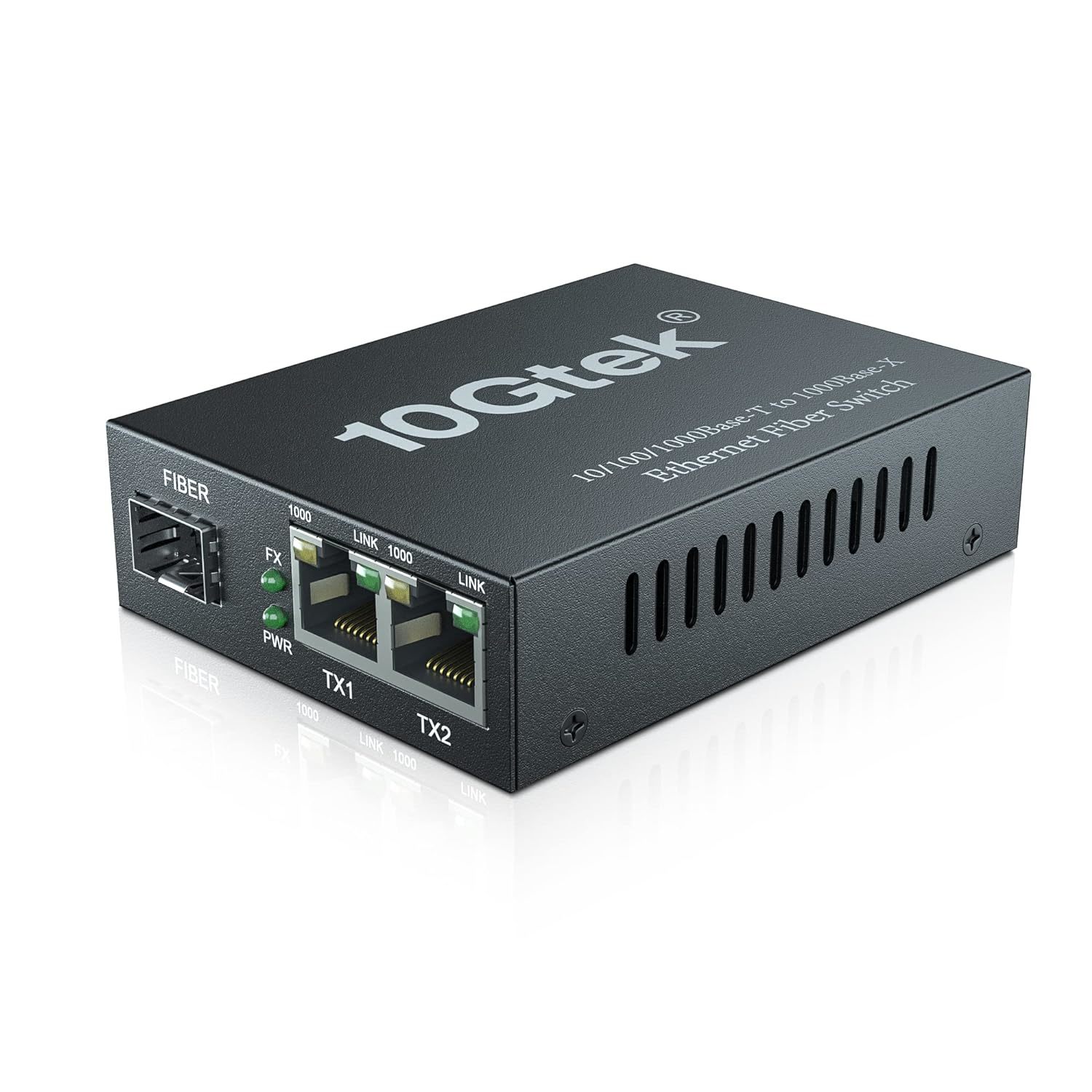 Gigabit Ethernet Switch | 3-Port 10/100/1000Mbps Unmanaged Network ...