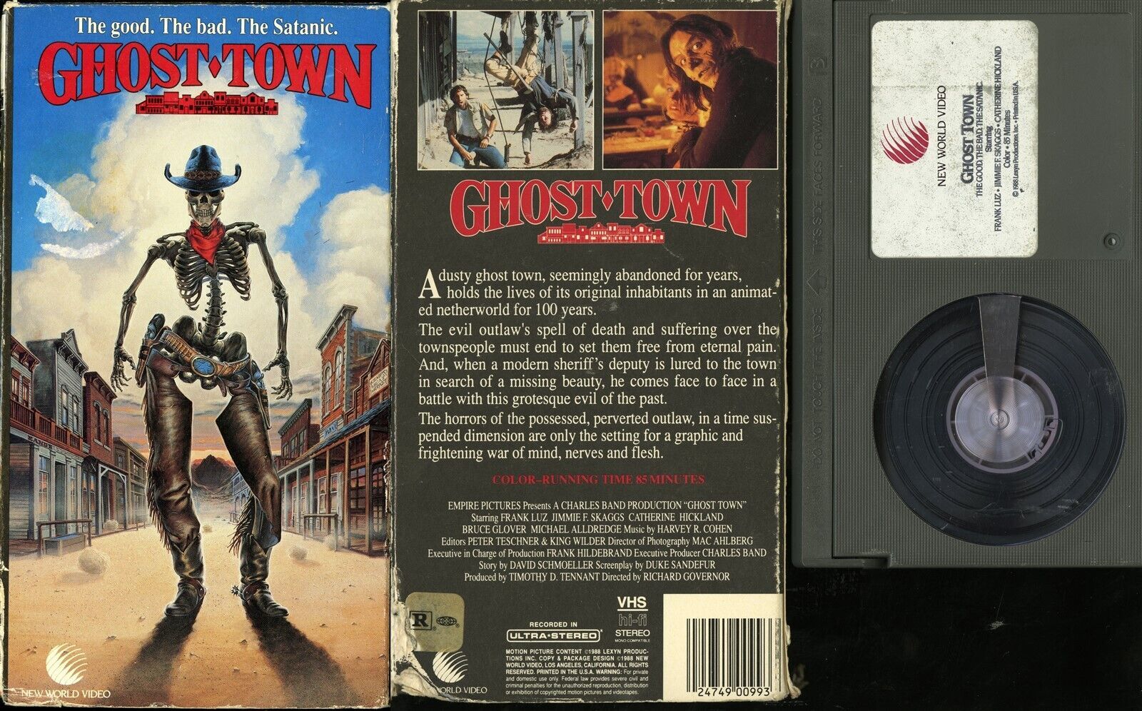 GHOST TOWN BETA CATHERINE HICKLAND PENELOPE WINDUST NEW WORLD VIDEO ...