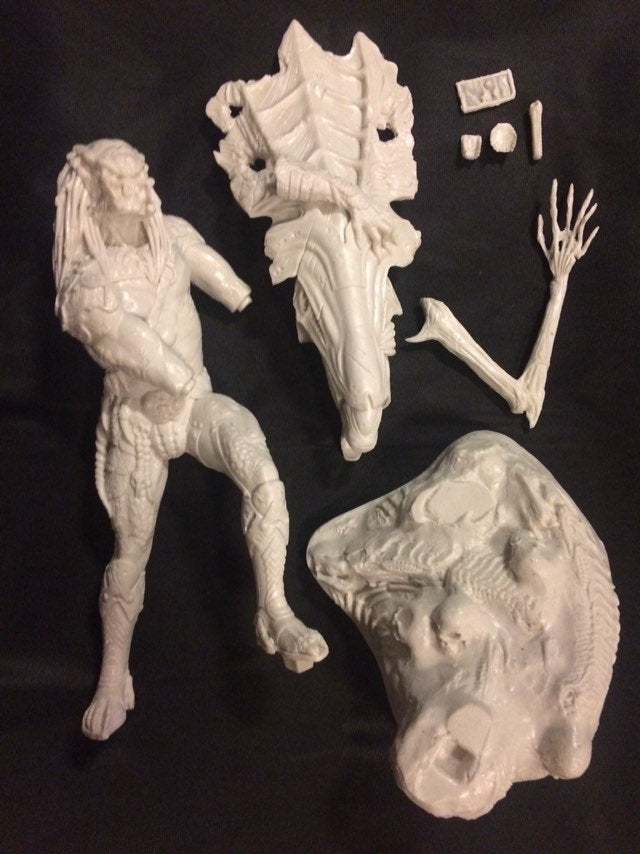 ERADICATED Predator 1/6 Narin Sculpts DIY Resin Model Kit Figure ...