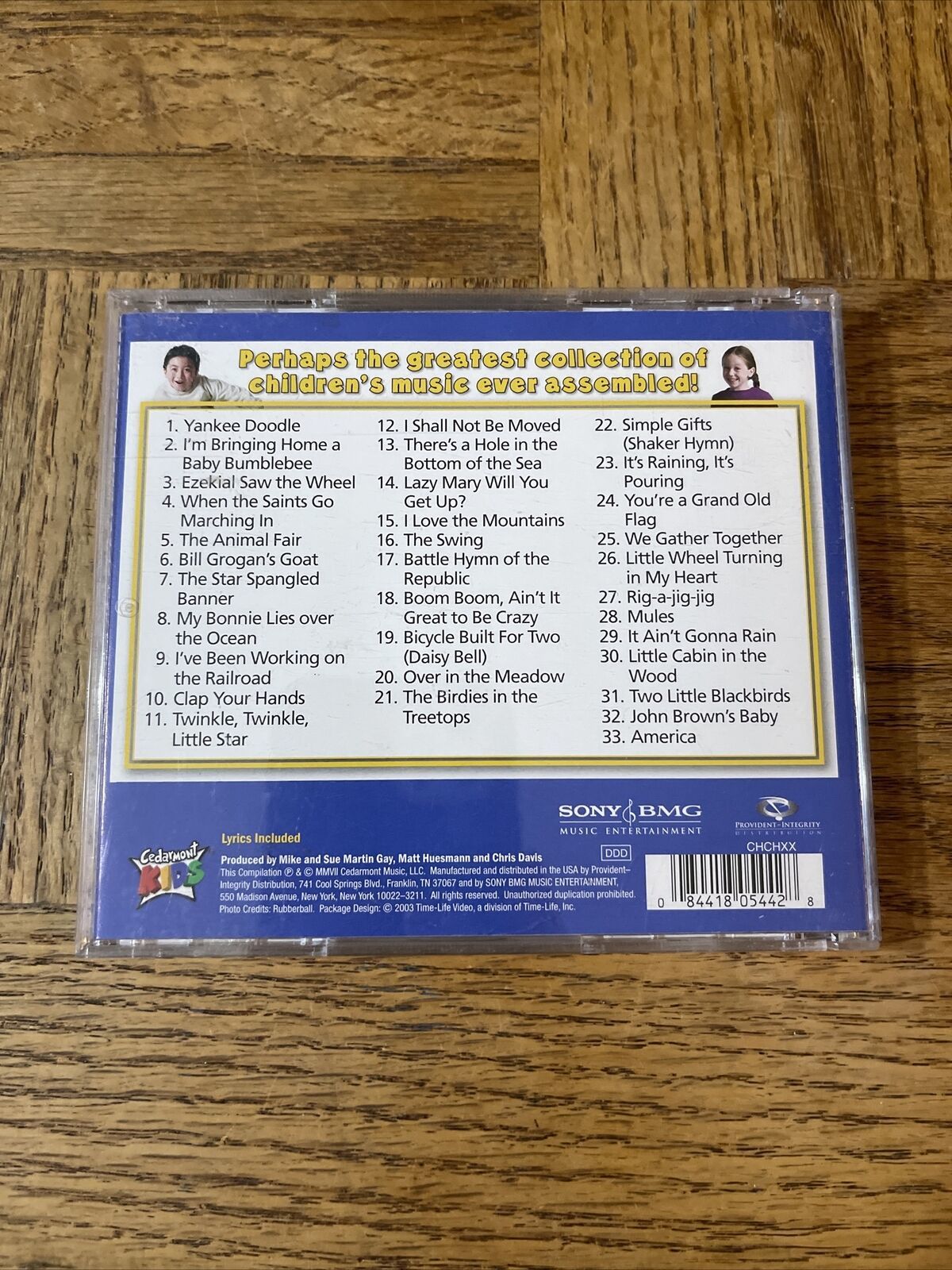 100 Sing Along Songs For Kids CD - CDs
