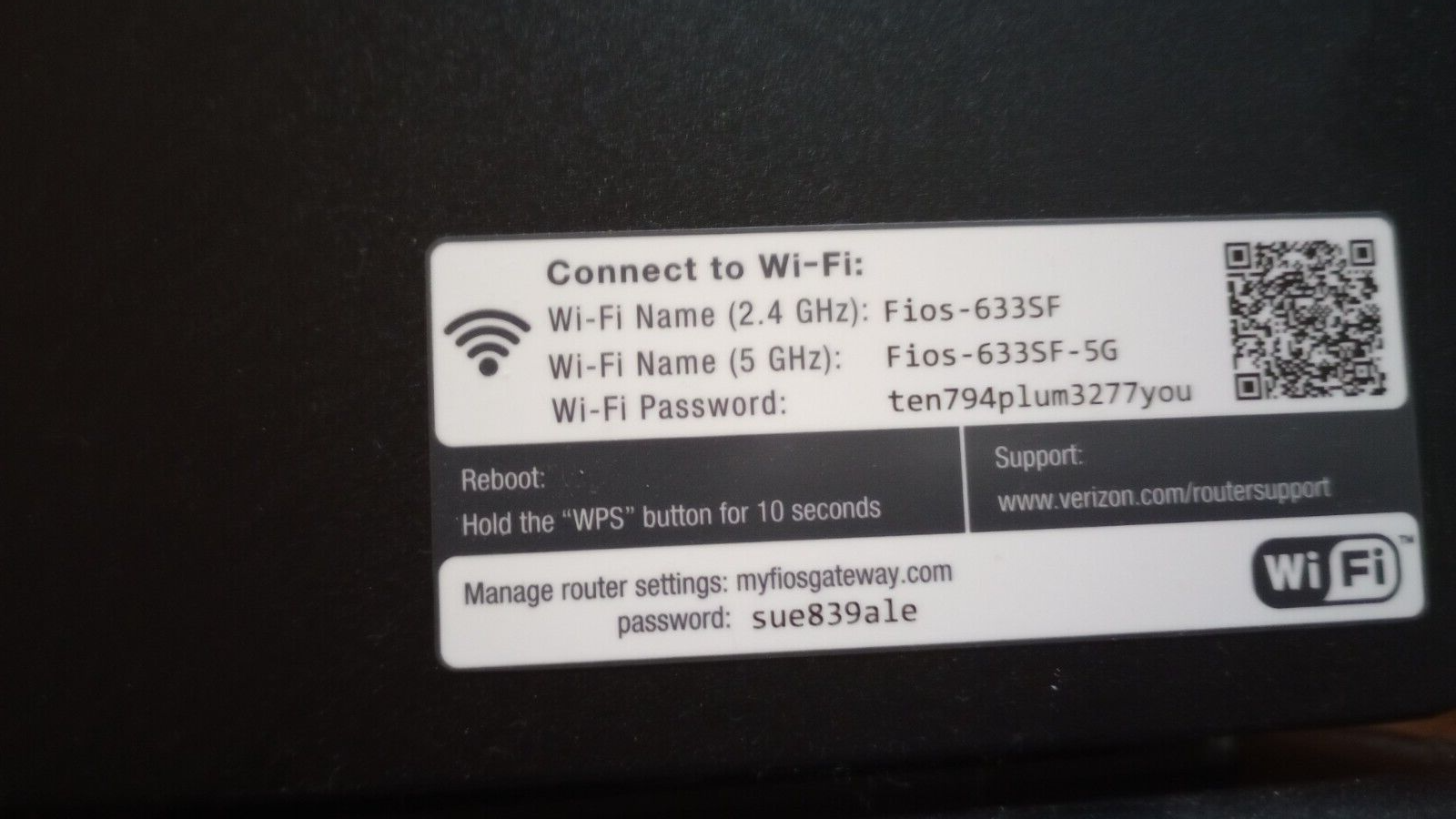 Verizon G1100 Router FiOS-G1100 Dual Band W/AC &Cat 5E With Stand(Fios ...