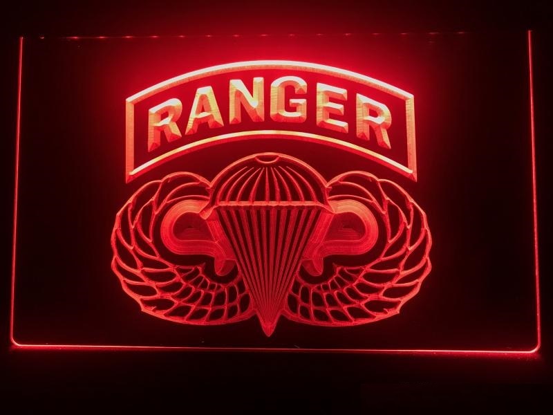 US Army Ranger Illuminated Led Neon Sign Home Decor, Office,Lights ...