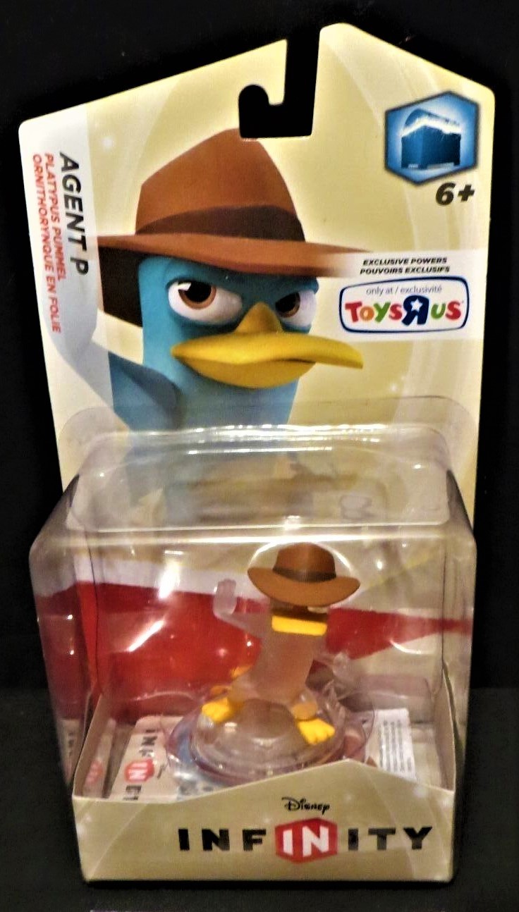 Disney Infinity Crystal Agent P Toys R US Exclusive Variant video game ...