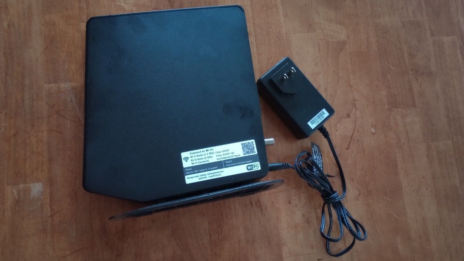 Verizon G1100 Router FiOS-G1100 Dual Band W/AC &Cat 5E With Stand(Fios ...