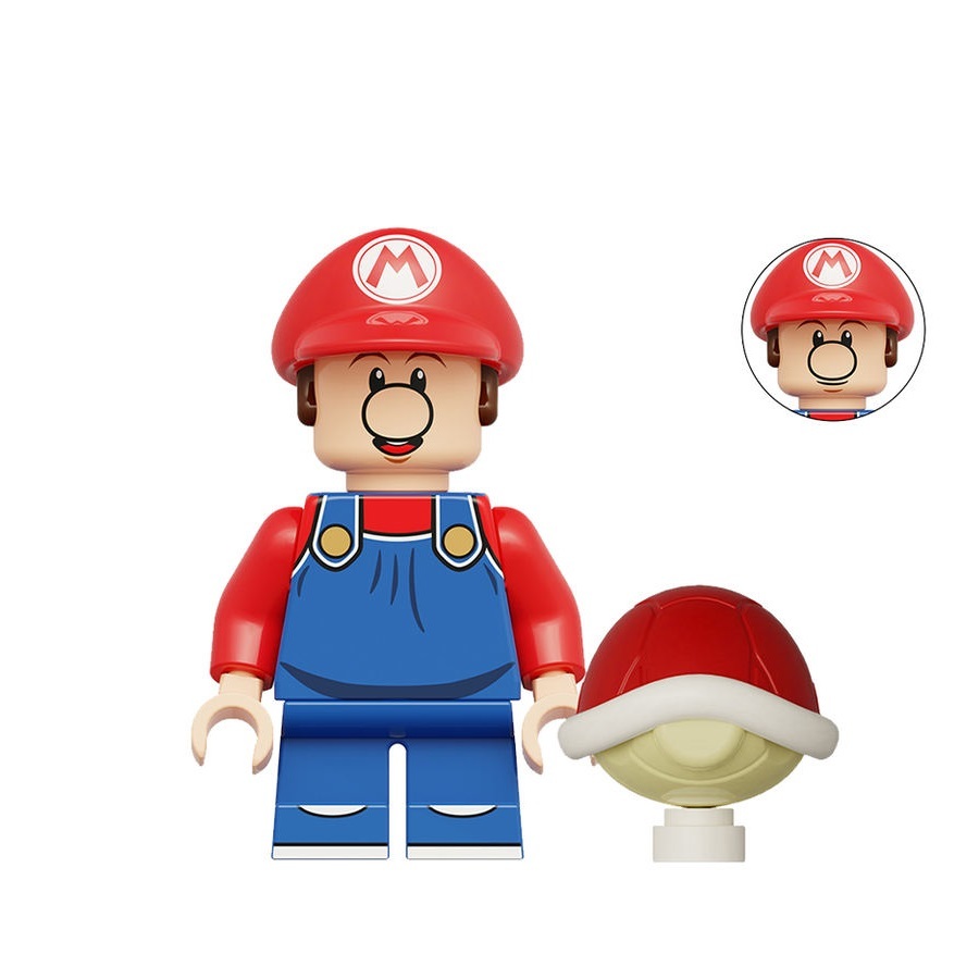 Baby Mario Minifigures Super Mario Brothers - Building Toy Complete ...