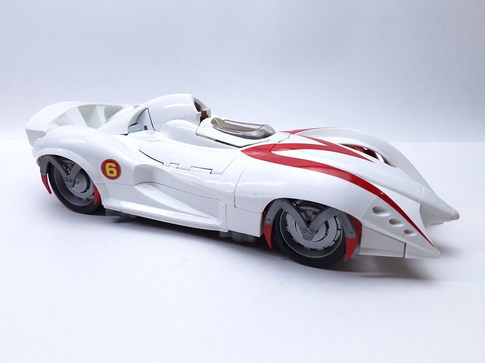 Speed Racer Movie Battle Morph Mach 6 Car -WORKING - Action Figures