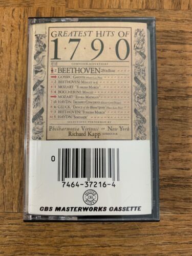 Greatest Hits Of 1790 Cassette - Cassettes