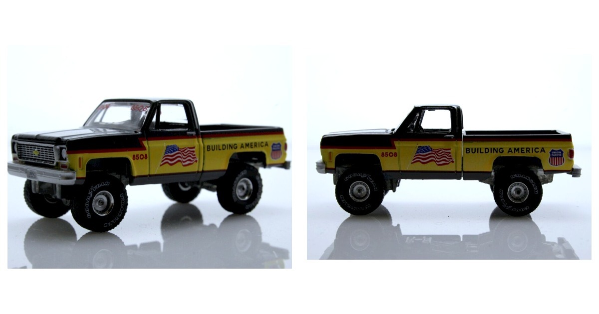 1:64 1973 Chevy Silverado Square Body C-10 Lifted 4x4 Pickup Truck ...