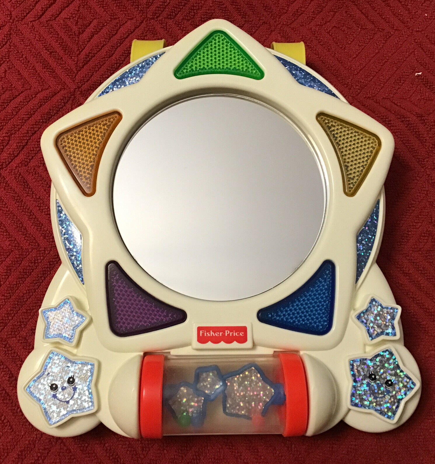 Fisher Price SPARKLING SYMPHONY Mirror - 71980, 2 Modes of Play, RARE 1999 - Musical Toys
