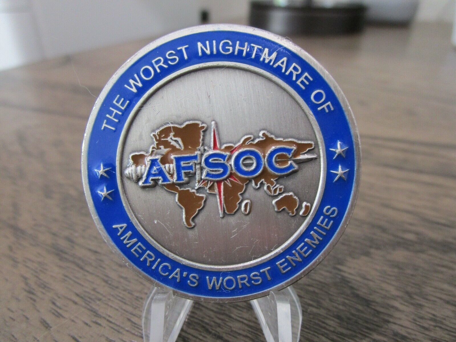 AFSOC ANG CN Air Force Special Operations Command Challenge Coin 724P ...