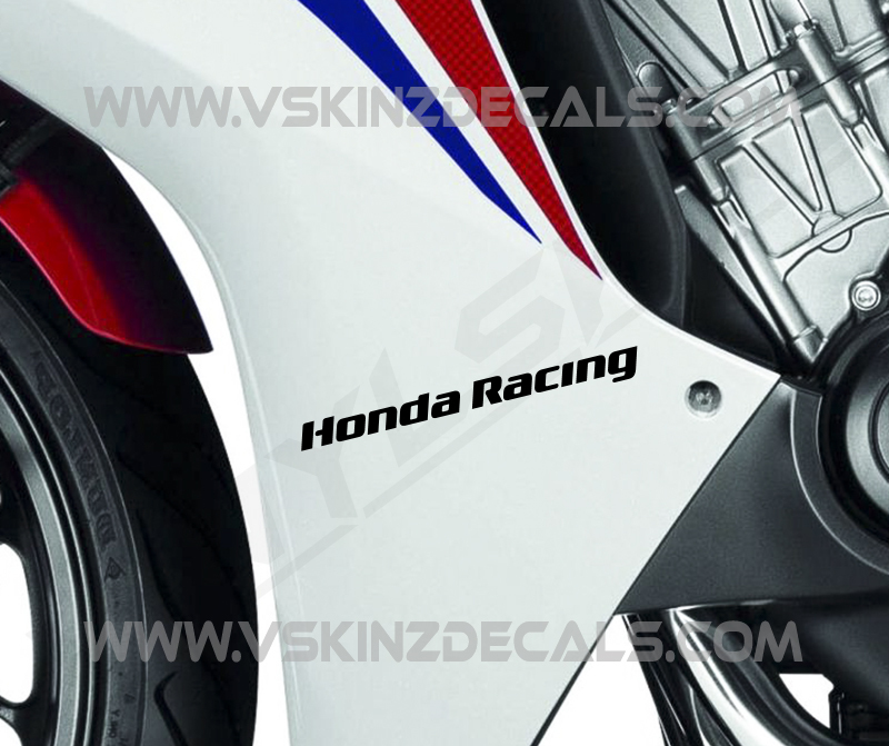 Honda Racing Logo Fairing Decals Stickers Premium Quality 5 Colors ...