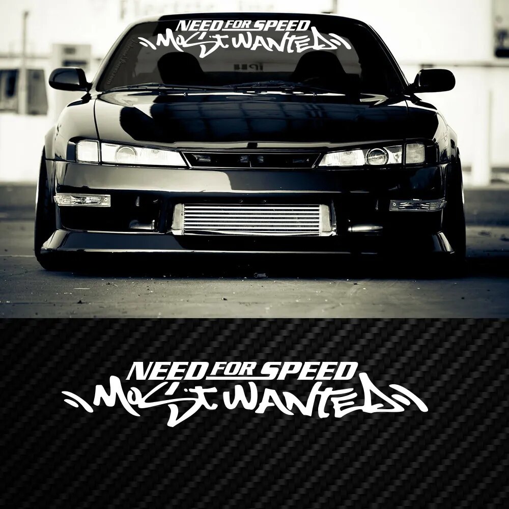 Need for Speed Most Wanted Car Windshield Sticker Decal JDM SUV Racing ...