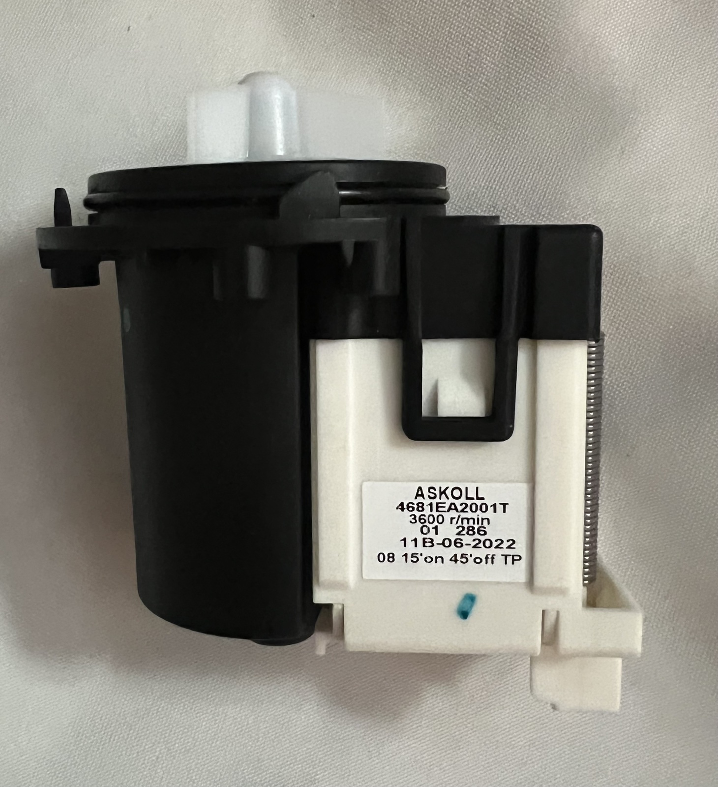 New OEM Genuine Original LG Washer Drain Pump 4681EA2001T - Washer ...